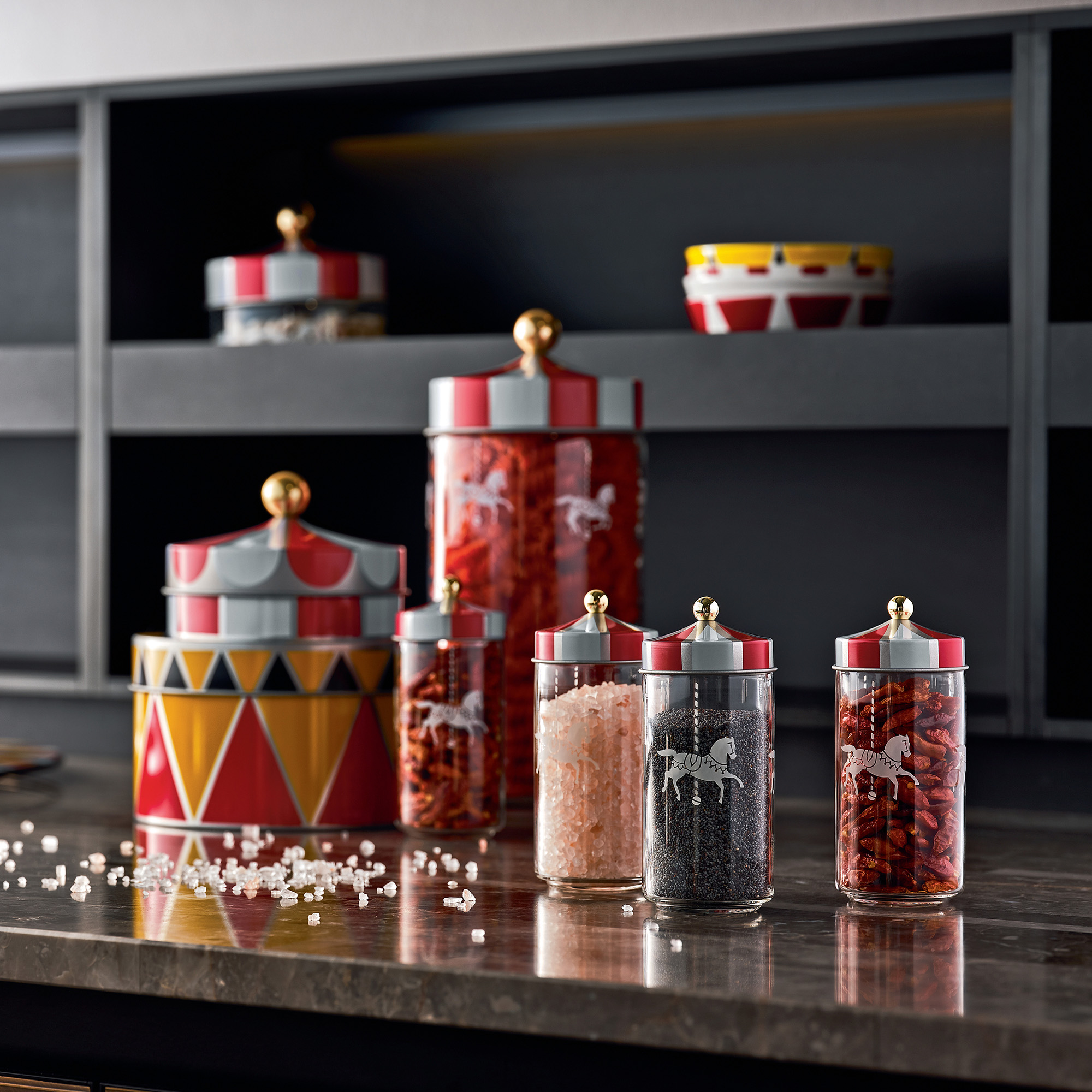 Circus Storage jar 1l - Lartusihome.com