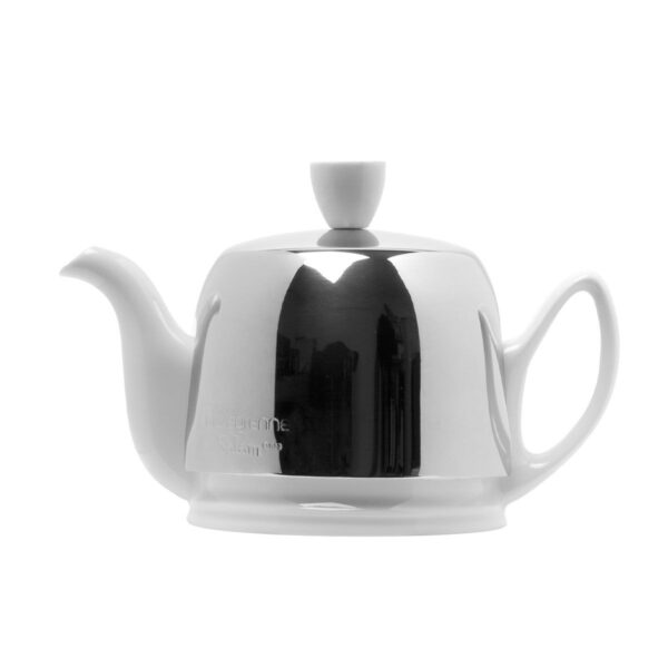 Salam teapot 450ml white/silver - Lartusihome.com