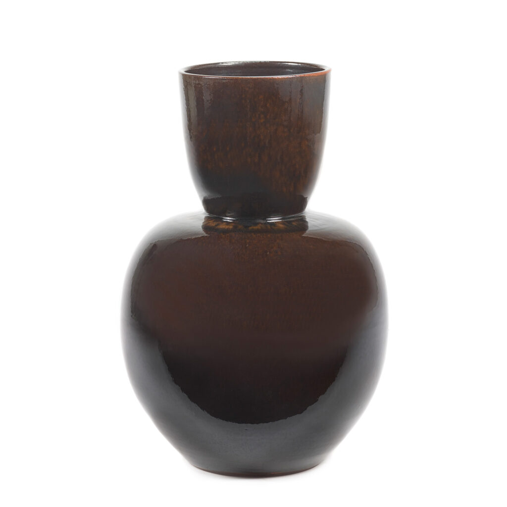 Pure vase 45cm, black-brown - Lartusihome.com