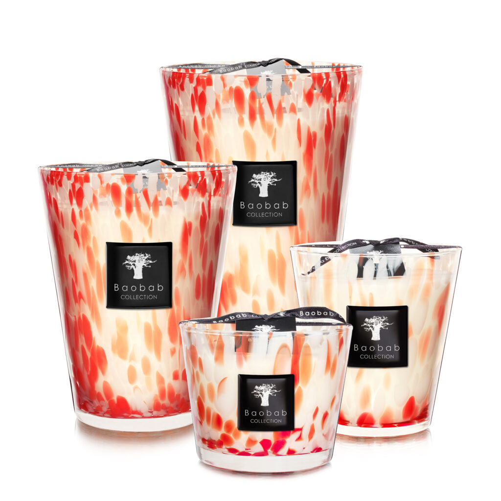 Pearls Coral candle - Lartusihome.com
