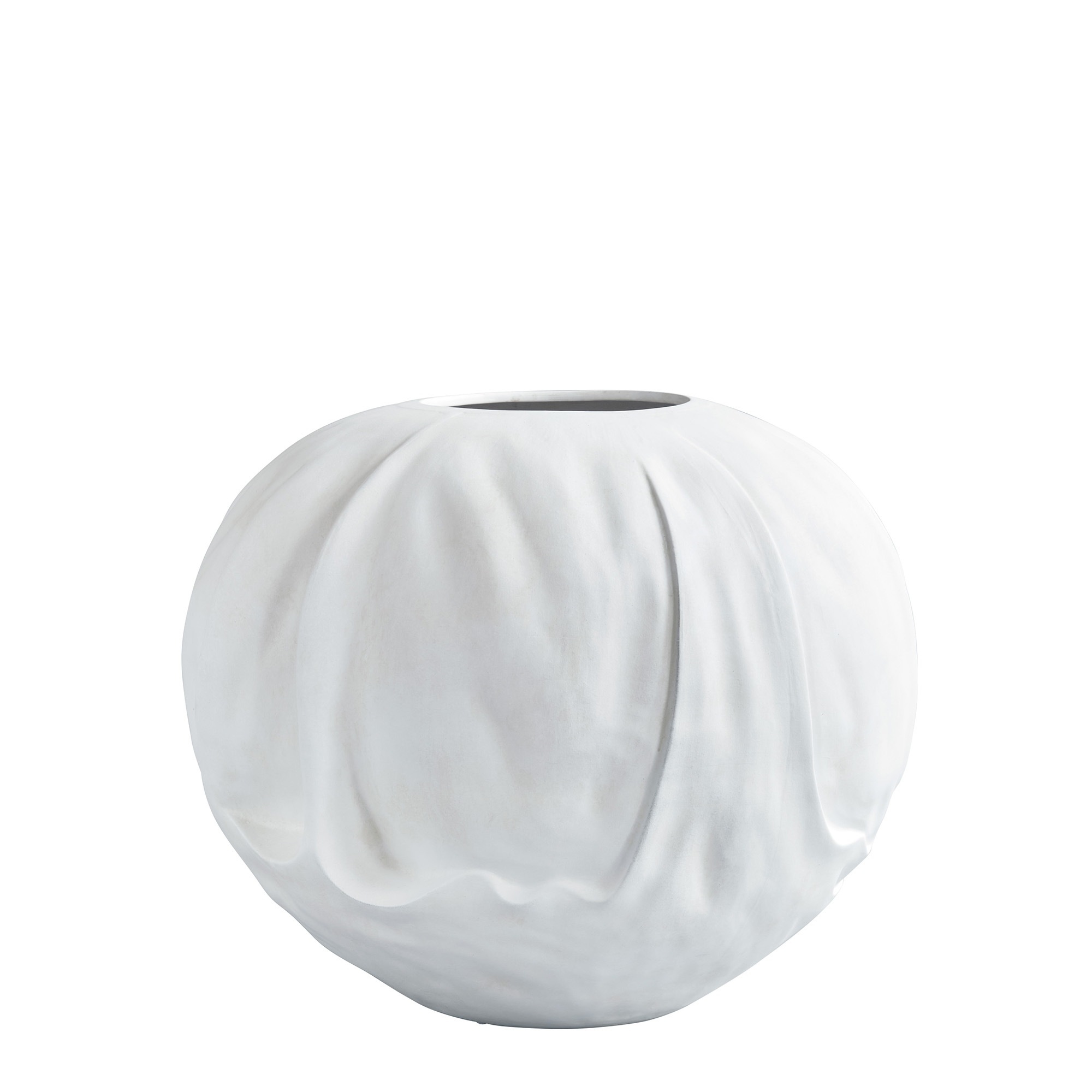 Orimono vase, big, Bone White - Lartusihome.com