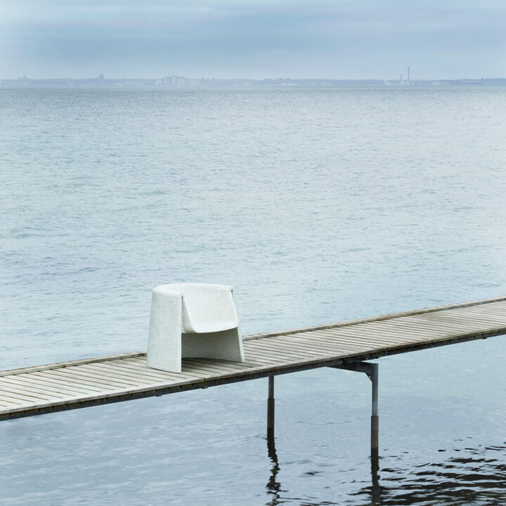 Bit lounge chair, white - Lartusihome.com