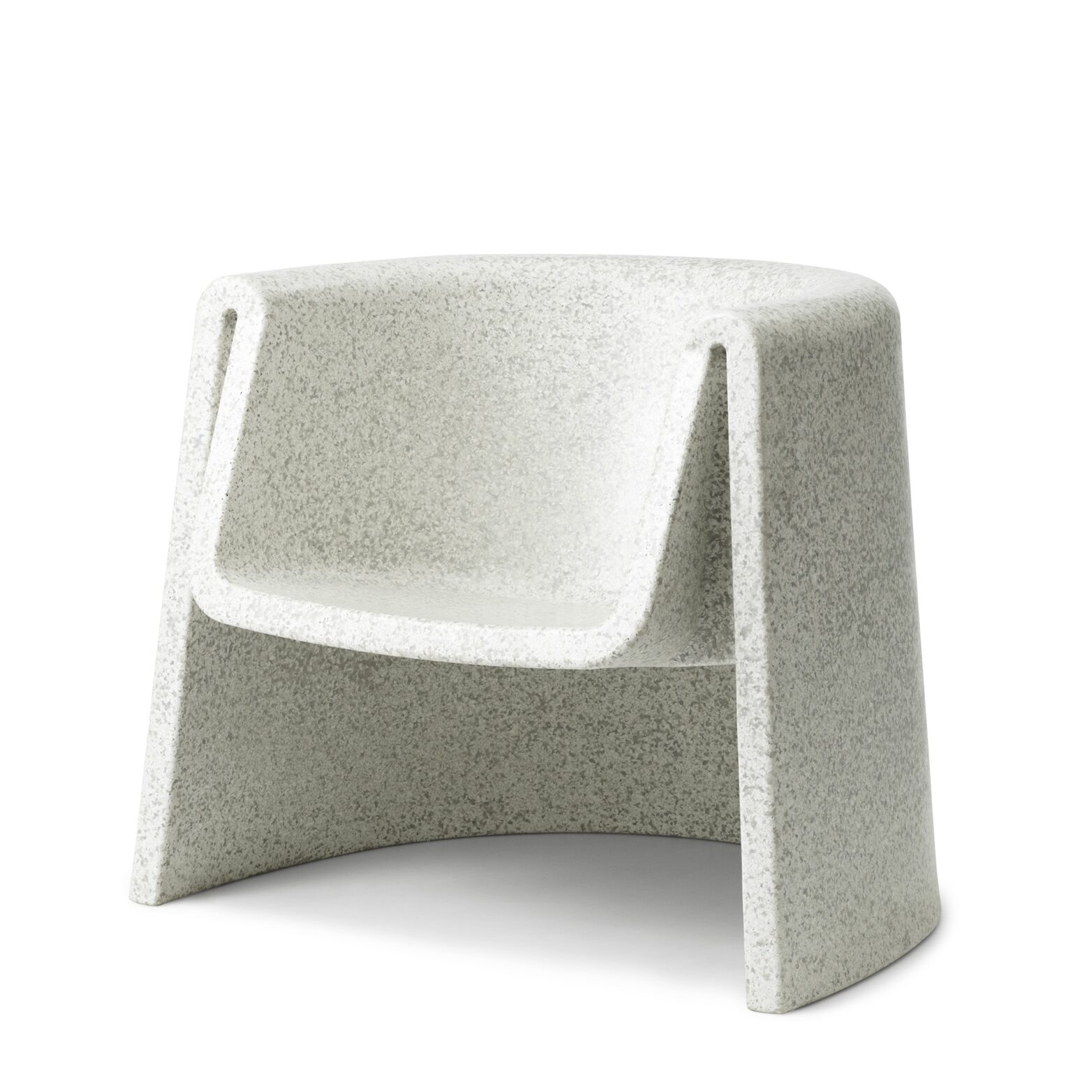 Bit lounge chair, white - Lartusihome.com