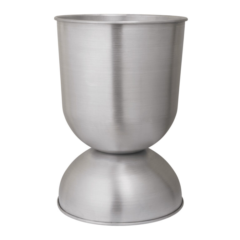 Hourglass pot L, Aluminium - Lartusihome.com